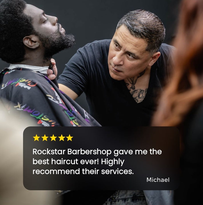 Get the Perfect Men's Haircut at Our Premium Barber Shop – Rockstar Made
